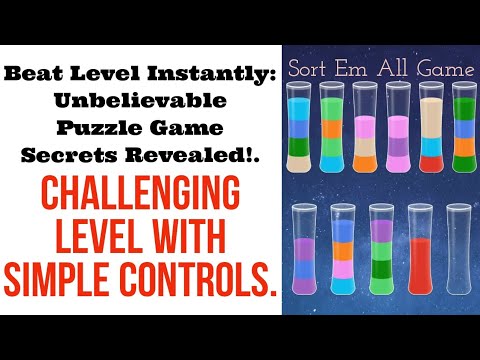 Sort Em All Game Level 417 l walkthrough solution of puzzle game - YouTube