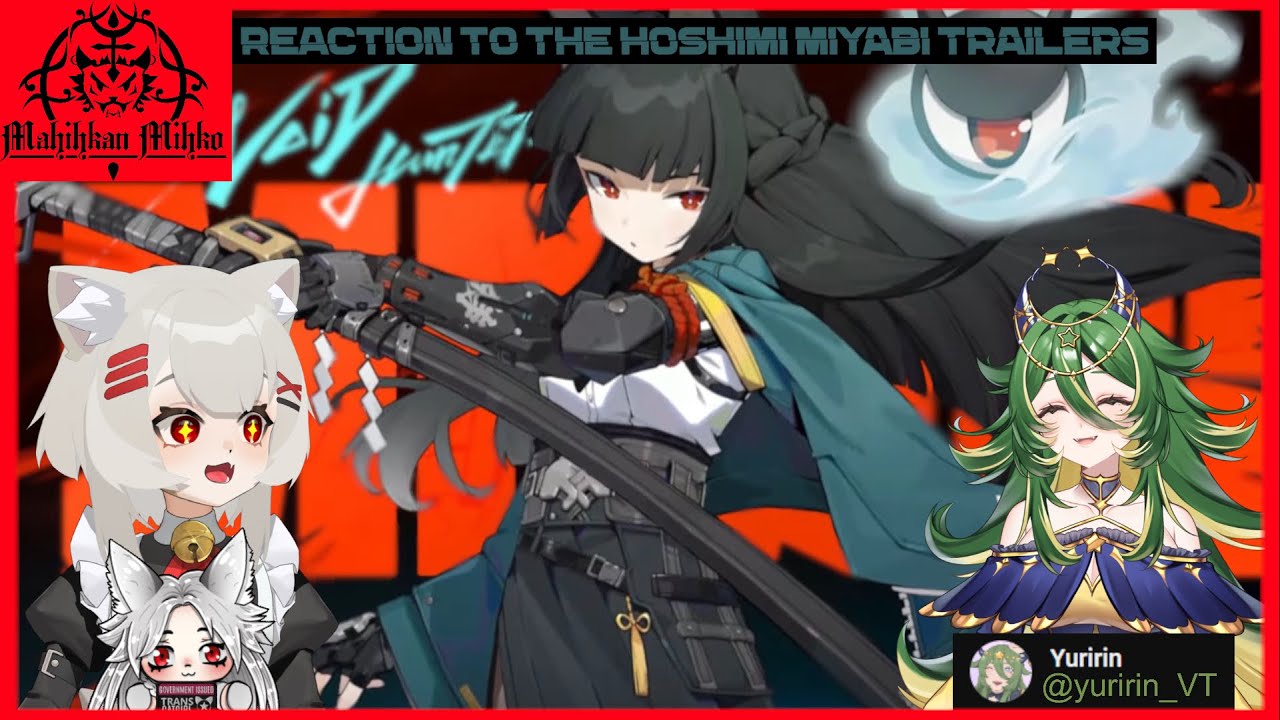 Mihko Reacts! | Riri & Mihko react to Hoshimi Miyabi's trailers in ...