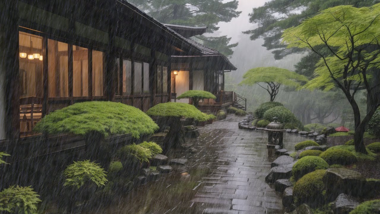 Best Soothing Rain Sounds For Sleep 🌧️ for sleep, Heal Stress, Focus ...