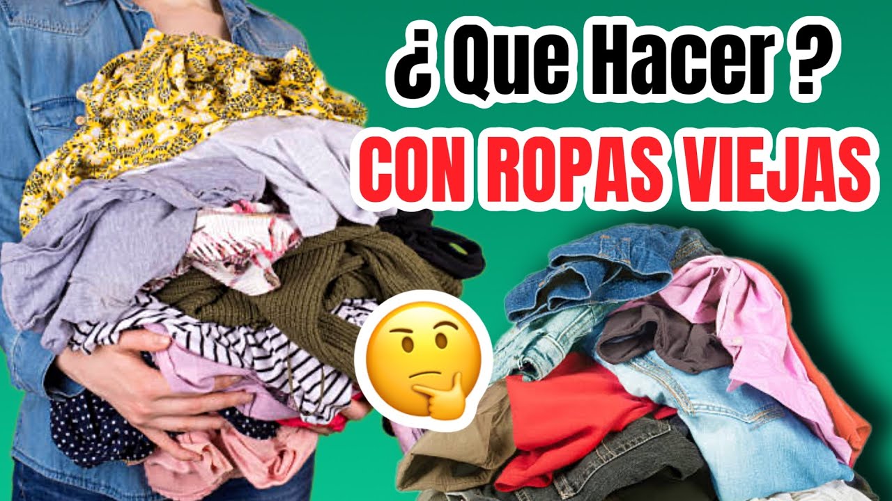 4 IDEAS PARA APROVECHAR ROPA VIEJA y JEANS VIEJO | SHOW DE MANUALIDADES ...