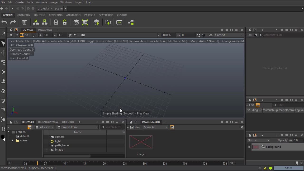 Usando Clarisse iFX con referencias - YouTube