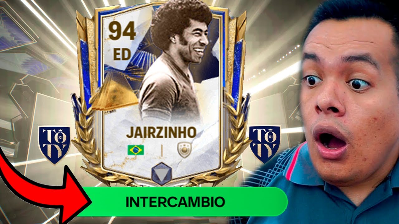 LLEGO JAIRZINHO ICONO TOTY para TODOS en FC 24 Mobile *Recíbanlo ahora ...