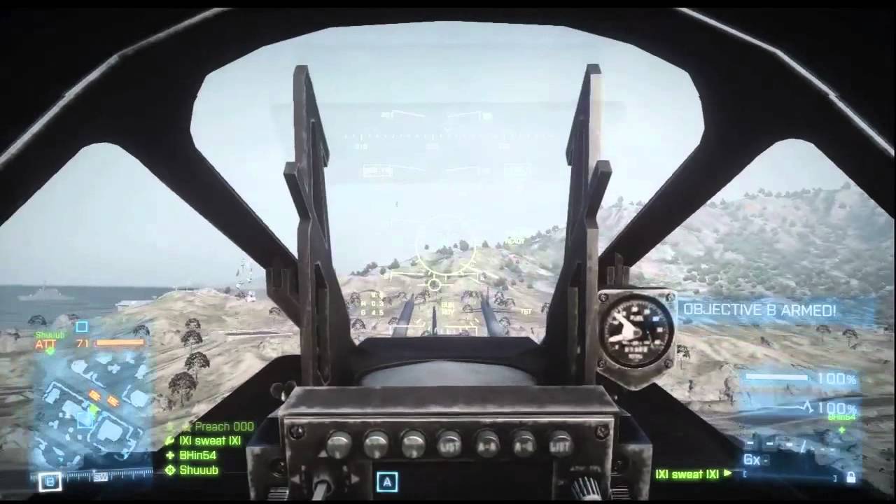 Battlefield 3 Jet Multiplayer Gameplay - YouTube