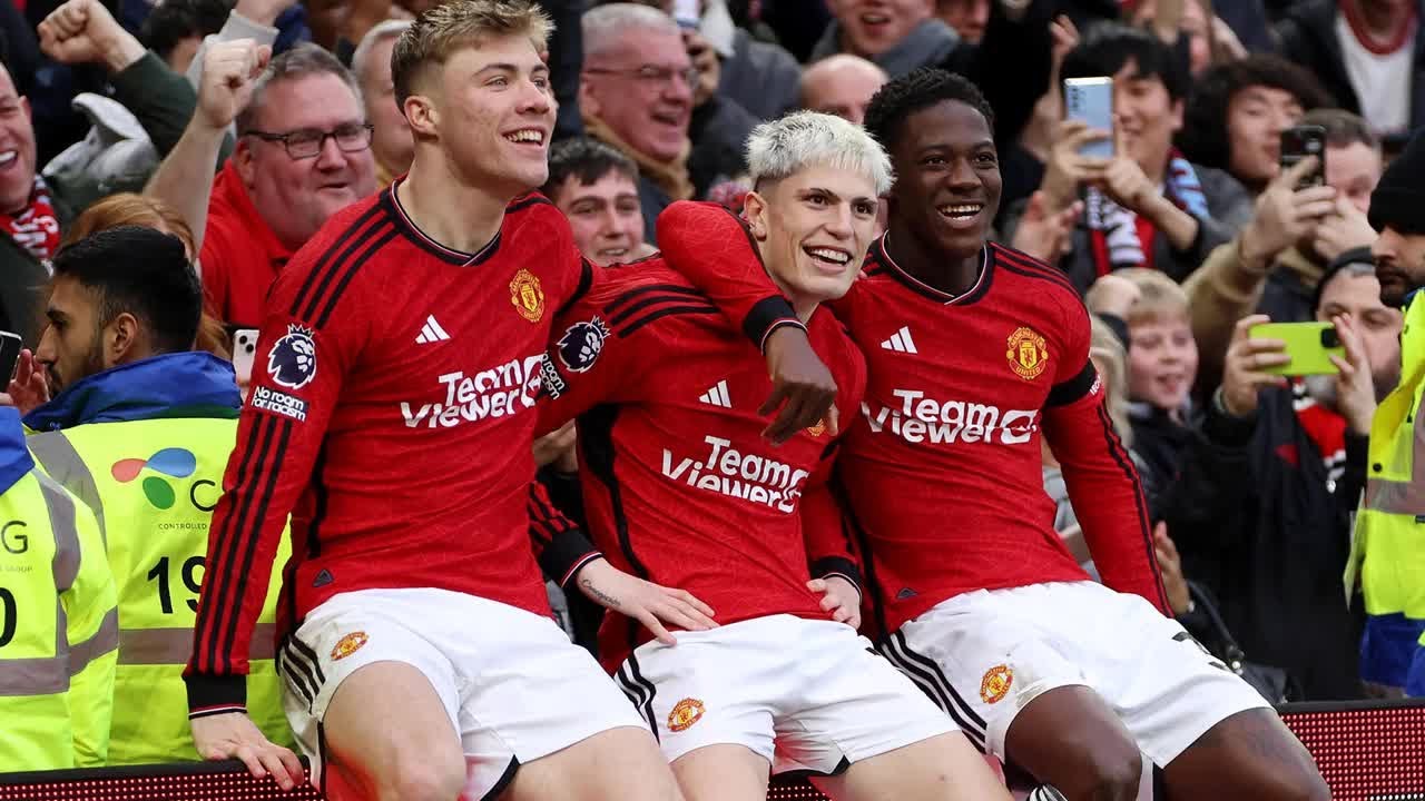 Hojlund and Garnacho steal the show as young guns spur United to ...
