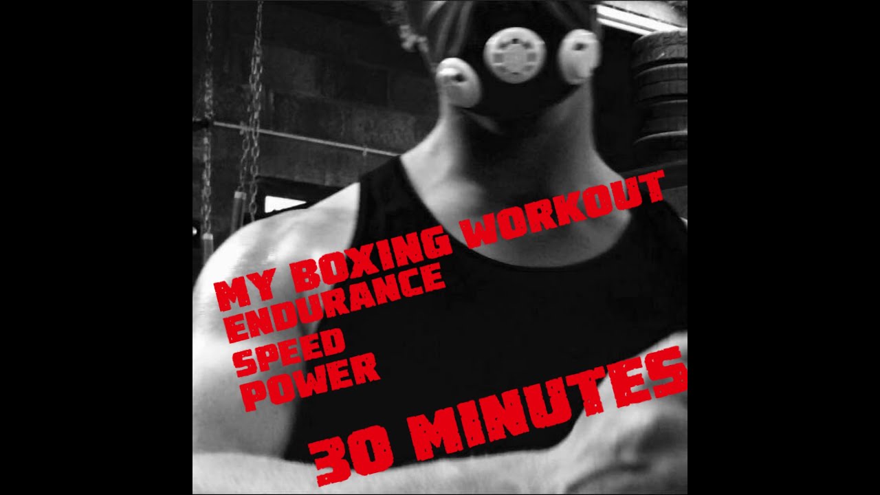 My 30 Minute Boxing Workout (Endurance, Speed and Power) - YouTube