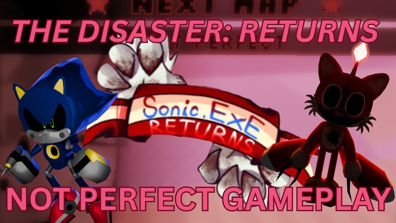 SONIC.EXE THE DISASTER: RETURNS GAMEPLAY V1.4A - YouTube