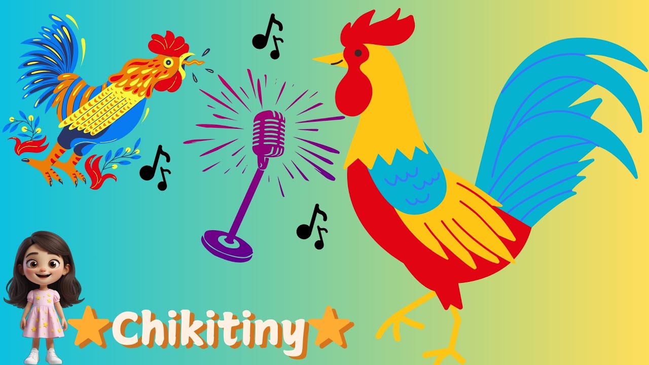 🐔El Gallo Tino y su Corococó | Canciones Infantiles Chikitiny_Kids ...