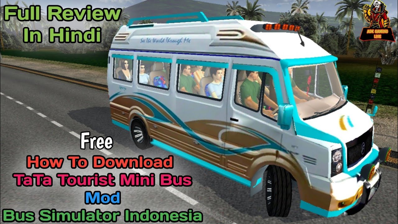 🔴 How To Download Tourist Mini Bus Mod | Bus Simulator Indonesia Truck ...