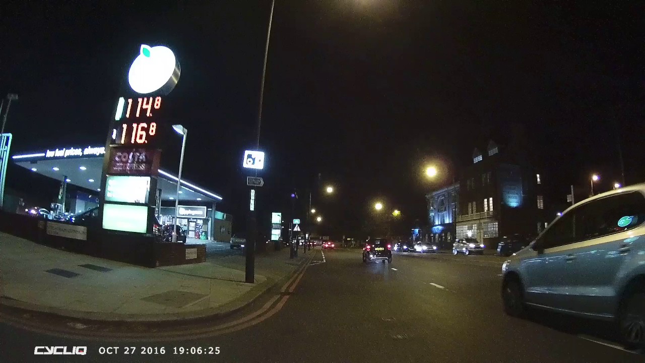 Car crossing red traffic light - YouTube