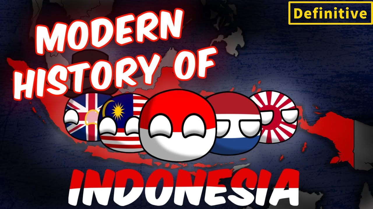 History of Indonesia | Countryballs | Mapping - YouTube