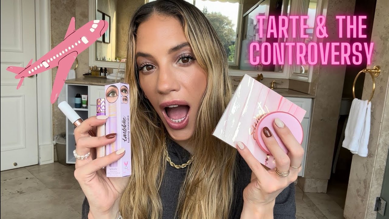 TESTING A FULL FACE OF TARTE & THE CONTROVERSY... - YouTube
