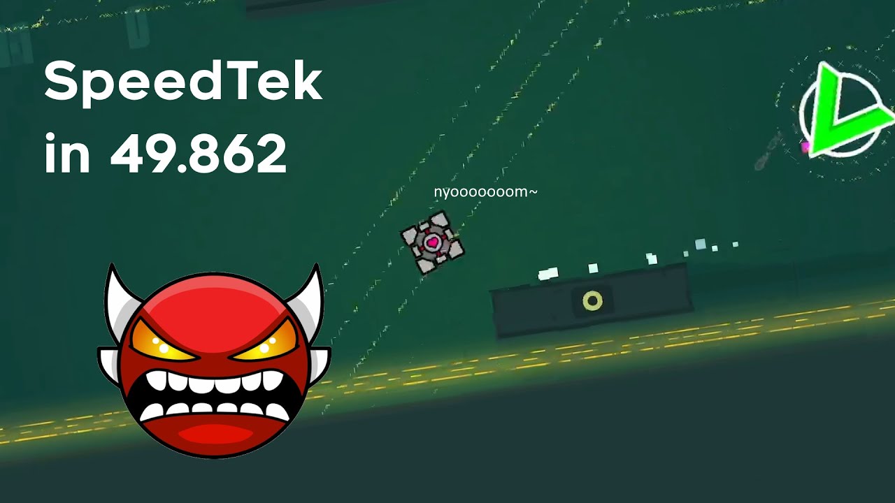 SpeedTek by G4lvatron in 49.862 (GD Insane Demon) - YouTube
