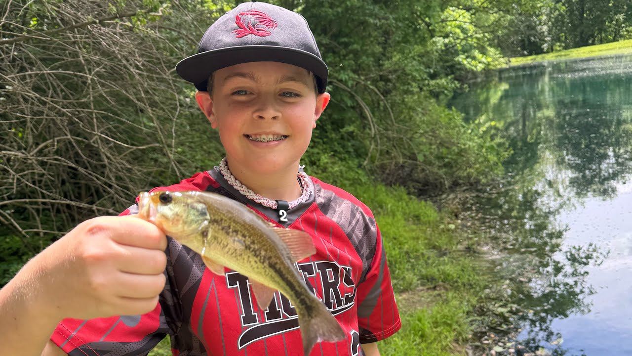 Ryder caught the only fish, Overall a really fun day. - YouTube