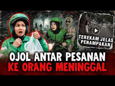 PENAMPAKAN TEREKAM KAMERA ! OJOL ANTAR PESANAN KE KUBURAN, TERNYATA PEMESANNYA SUDAH MENINGGAL !
