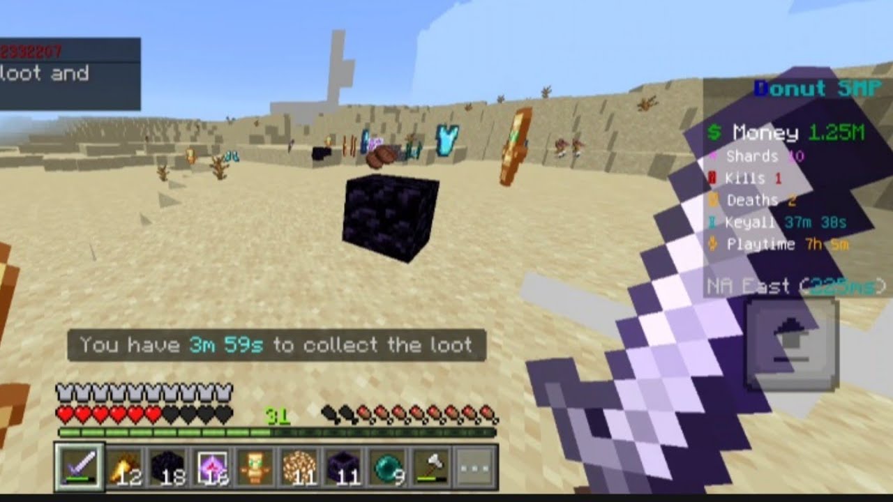 Playing donut smp for the first time!!!! | Noob to pro | In pe | # ...