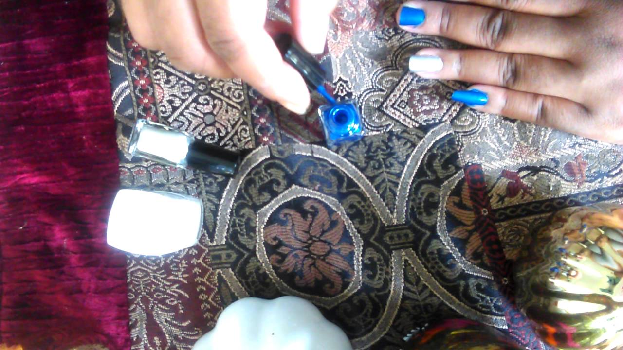 #4 👀me do my nails:Doom and gloom - YouTube