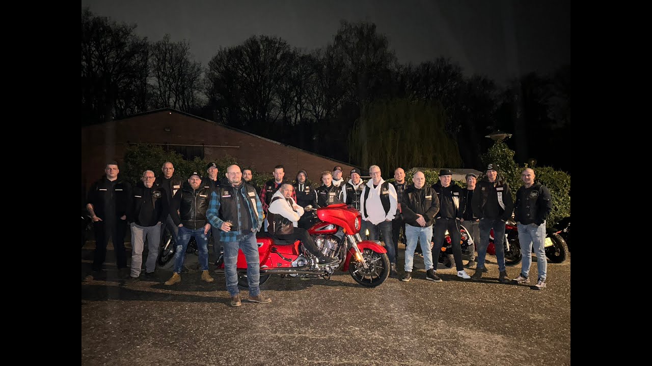 Blackrose Holland 2023 Blackrose motorcycle club ride out Holland - YouTube
