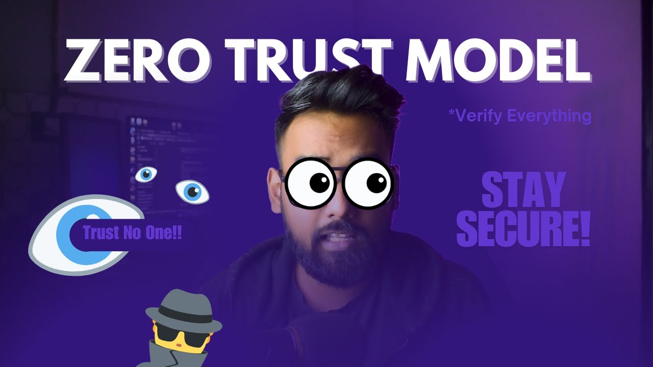 What is Zero-Trust Security Model? | Never Trust, Always Verify | Cybersecurity Explained - YouTube