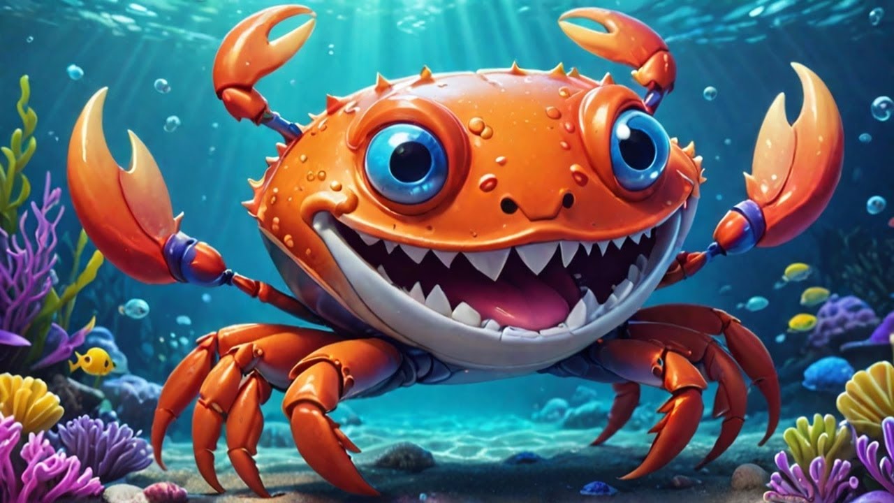 🦀 The Crab Song for Kids | The Crab Song - A Funny Sea Shanty for Kids ...
