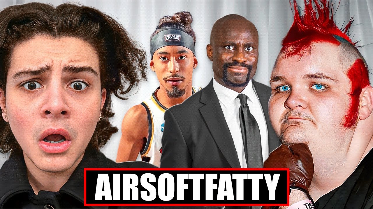 Matan Starts a Fight Between Airsoftfatty, Burt & Julian Newman - YouTube