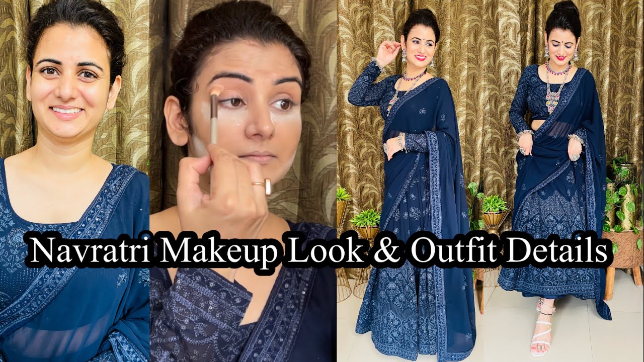 Navratri Special Makeup Look Book | Garba Look | Wedding Guest Makeup ...