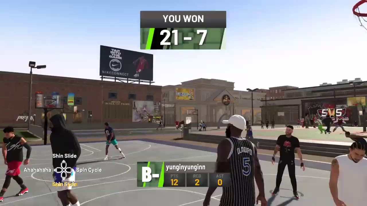 // NBA 2K19 Park Gameplay // PureShot BlackAirForce Activity - YouTube