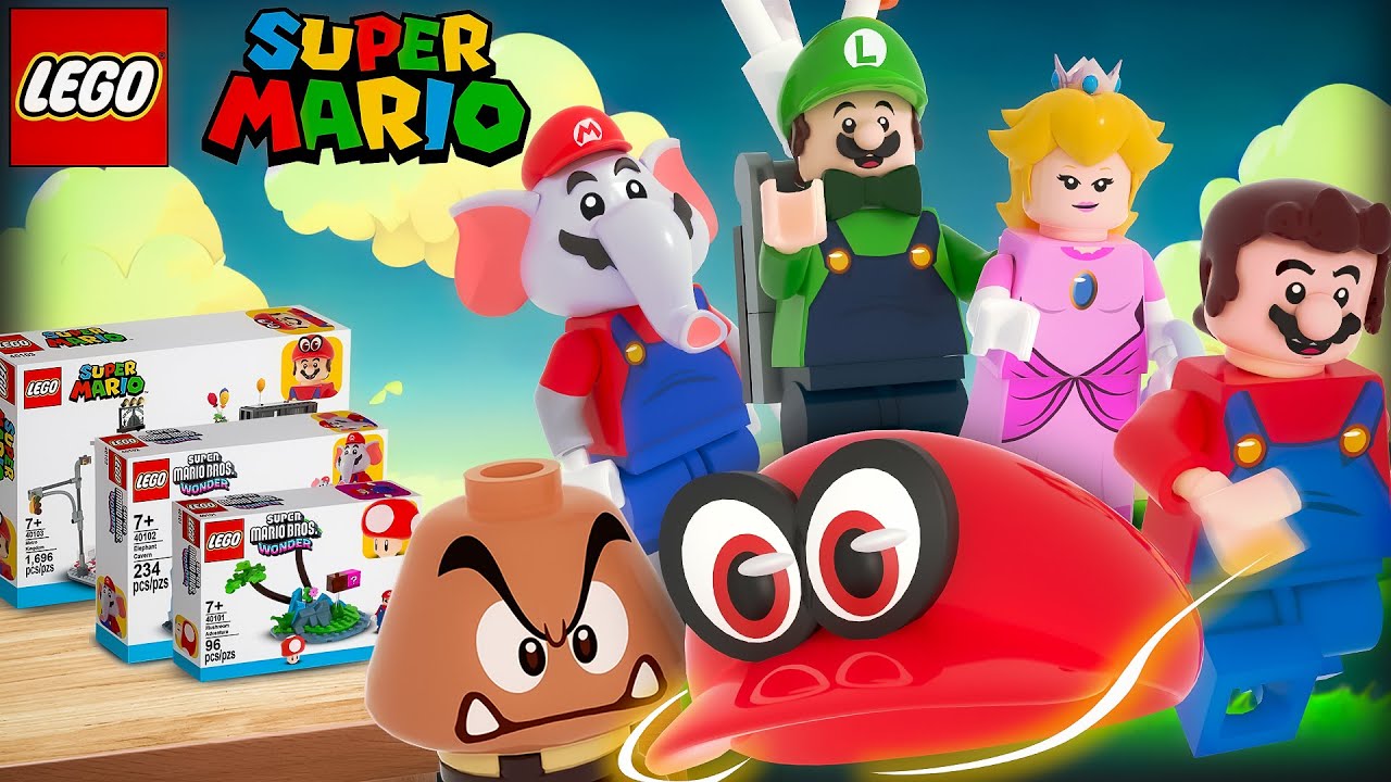 Lego Mario Minifigure Sets... - YouTube