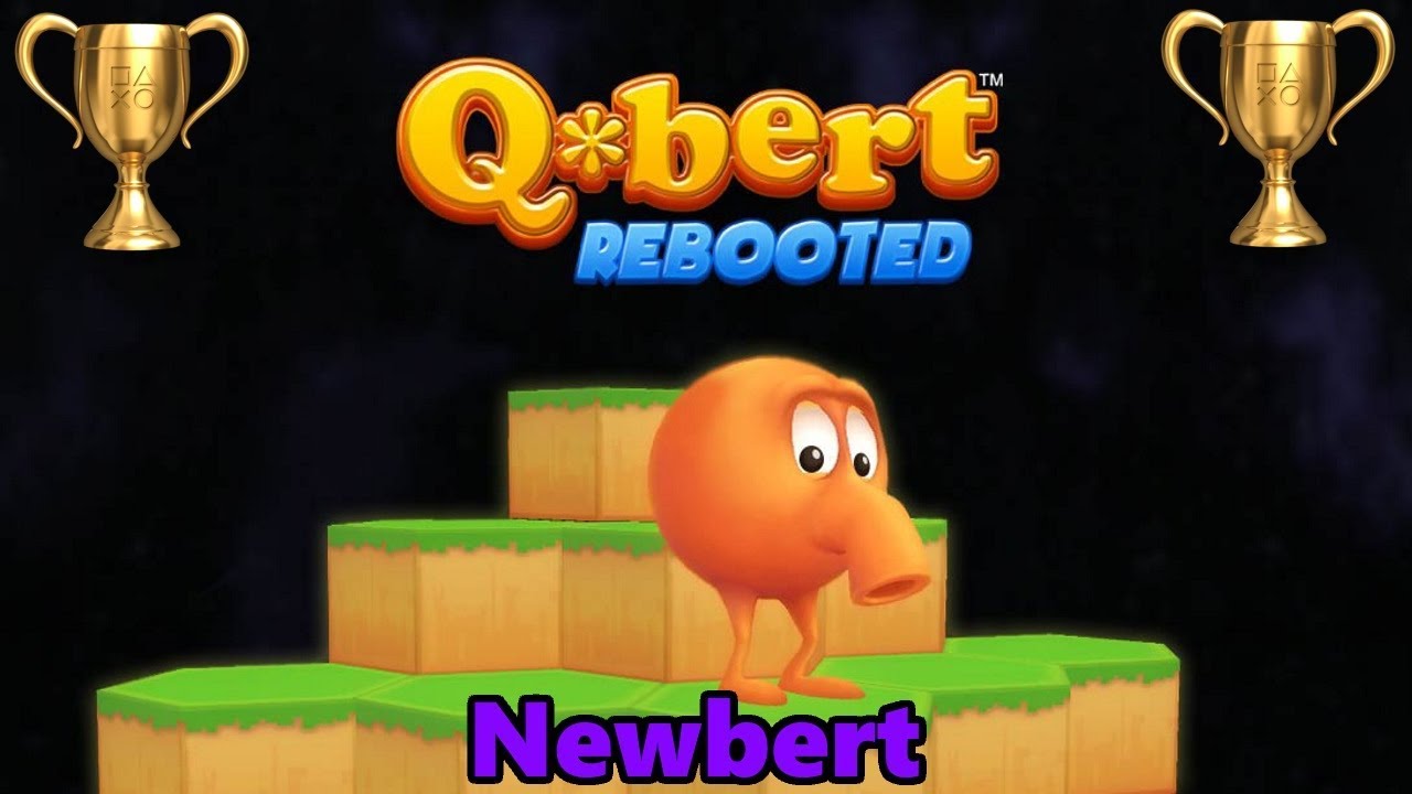 Qbert Rebooted- Newbert Trophy - YouTube