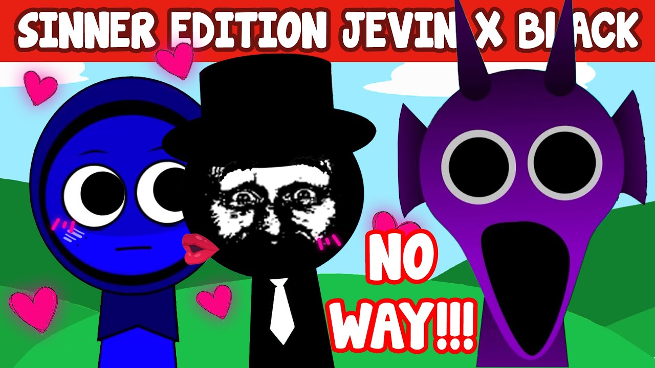 Incredibox Sprunki Sinner Edition But With Jevin x Black Kiss - All ...