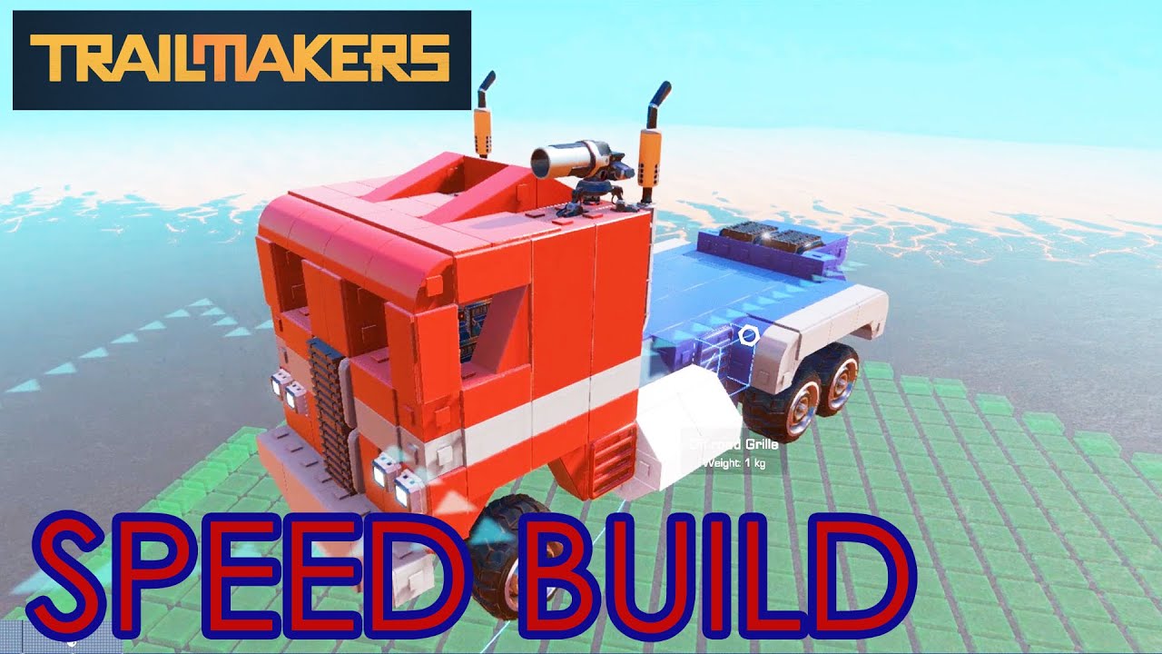 TRAILMAKERS - TRANSFORMERS - OPTIMUS PRIME G1 - Speed Build - YouTube