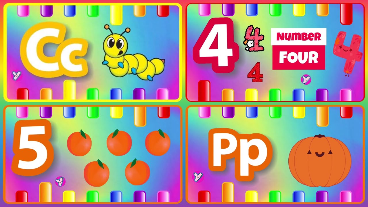 ABC Phonics for Toddlers! A for Apple Alphabet Song | 123 Song | Learn ...