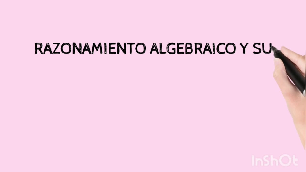 Razonamiento algebraico y su didáctica para maestros. - YouTube