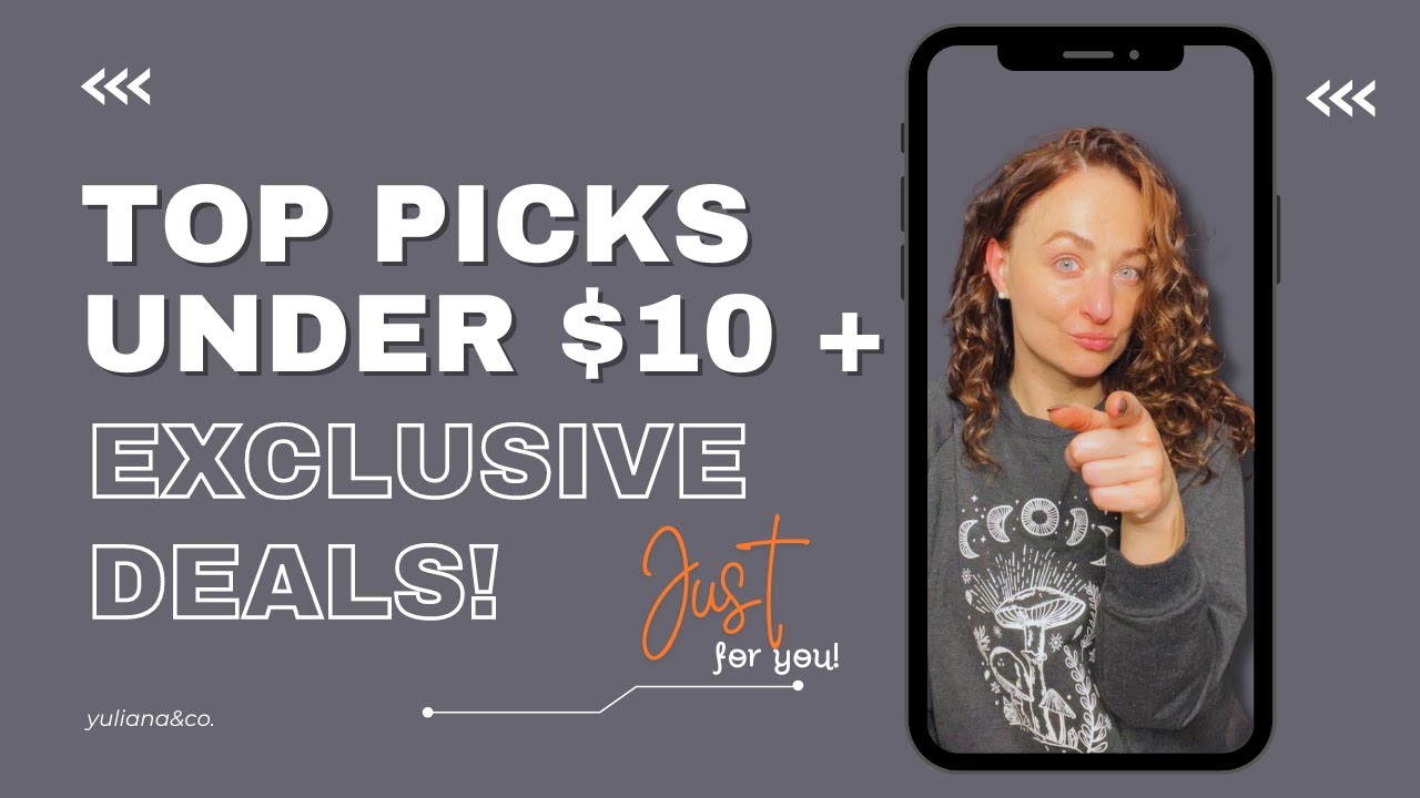 Exclusive YouTube Curation: Top Finds Under $10 + Insider Deals! - YouTube