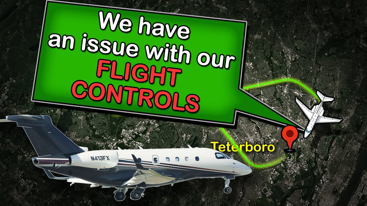 Airplane Faces MULTIPLE FLIGHT CONTROL ISSUES. REAL ATC - YouTube