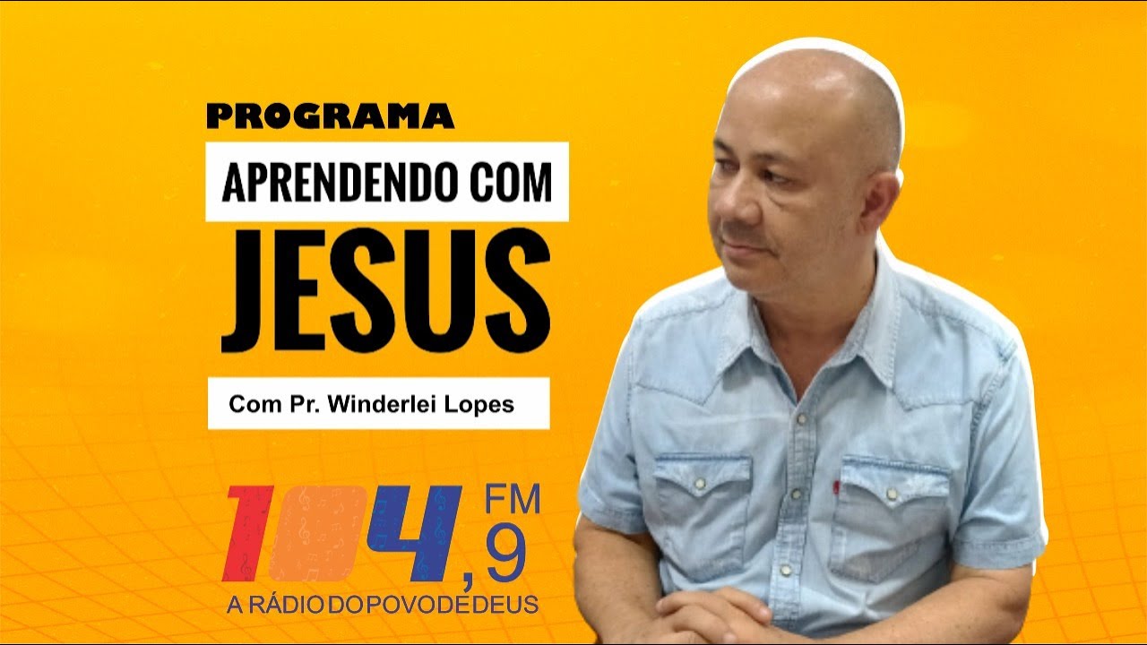 PROGRAMA APRENDENDO COM JESUS PASTOR JOÃO MARCOS PEDROSA IBE - YouTube