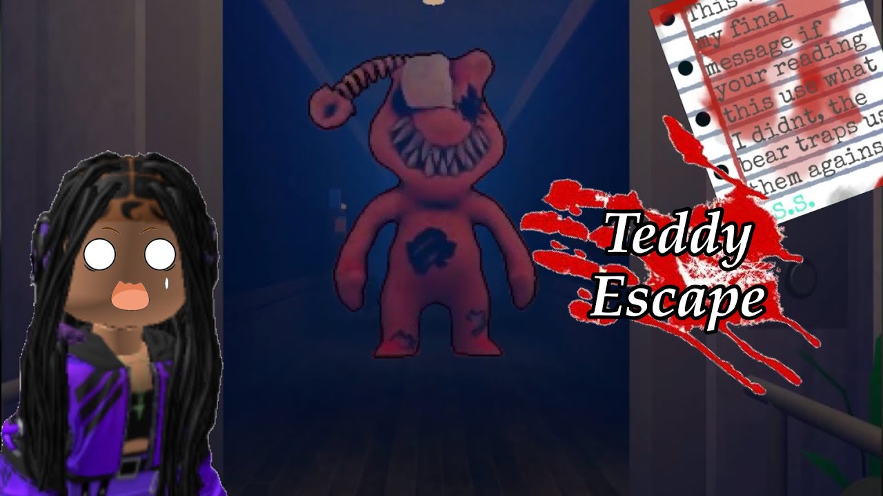 My Teddy Bear has Gone Bad! | Teddy escape (roblox) - YouTube