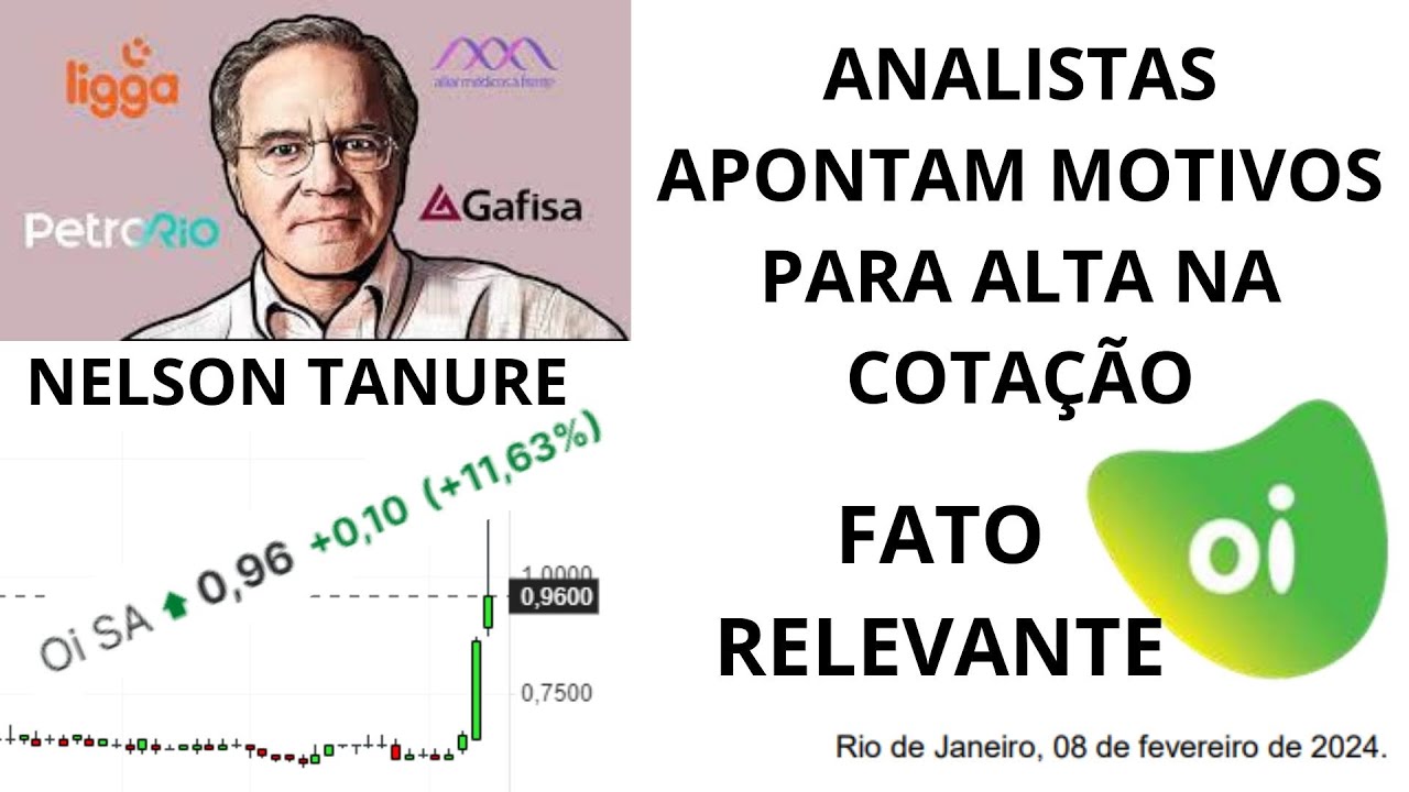 ATENÇÃO: Nelson Tanure comprando?? Analistas apontam motivos para alta ...