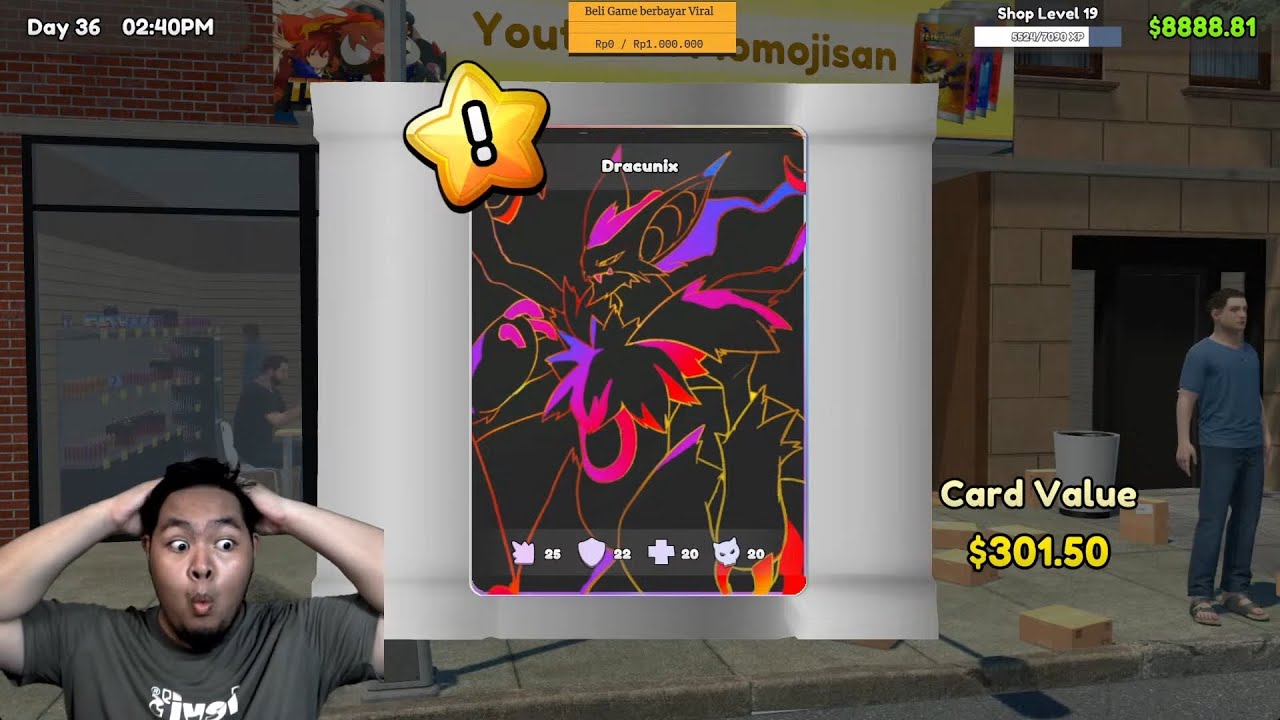 AKU MENDAPATKAN KARTU GHOST PERTAMAKUU | TCG Card Shop Simulator #PART ...