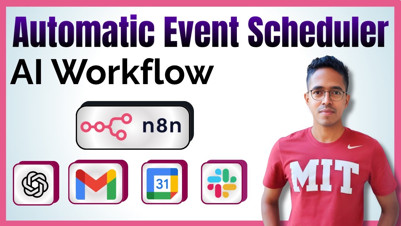 Build a Smart AI Event Scheduler with N8N + GPT + Slack + Google Calendar (No Code!) - YouTube