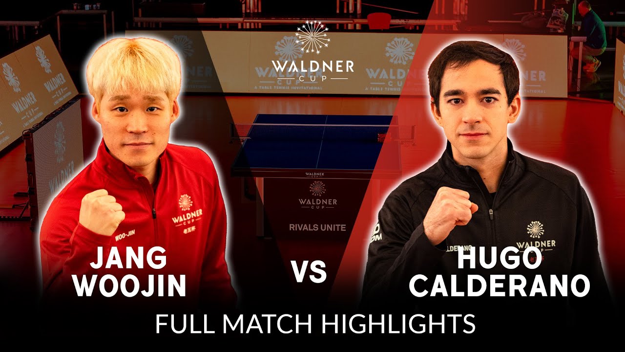 Match 2 | Jang Woojin vs Hugo Calderano | Day 1 | Waldner Cup 2024 ...