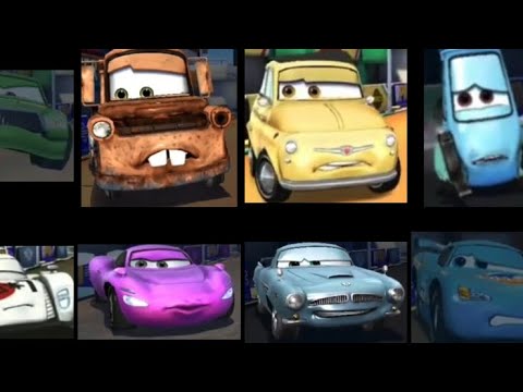 Cars fast as lighting all characters losing animations - YouTube