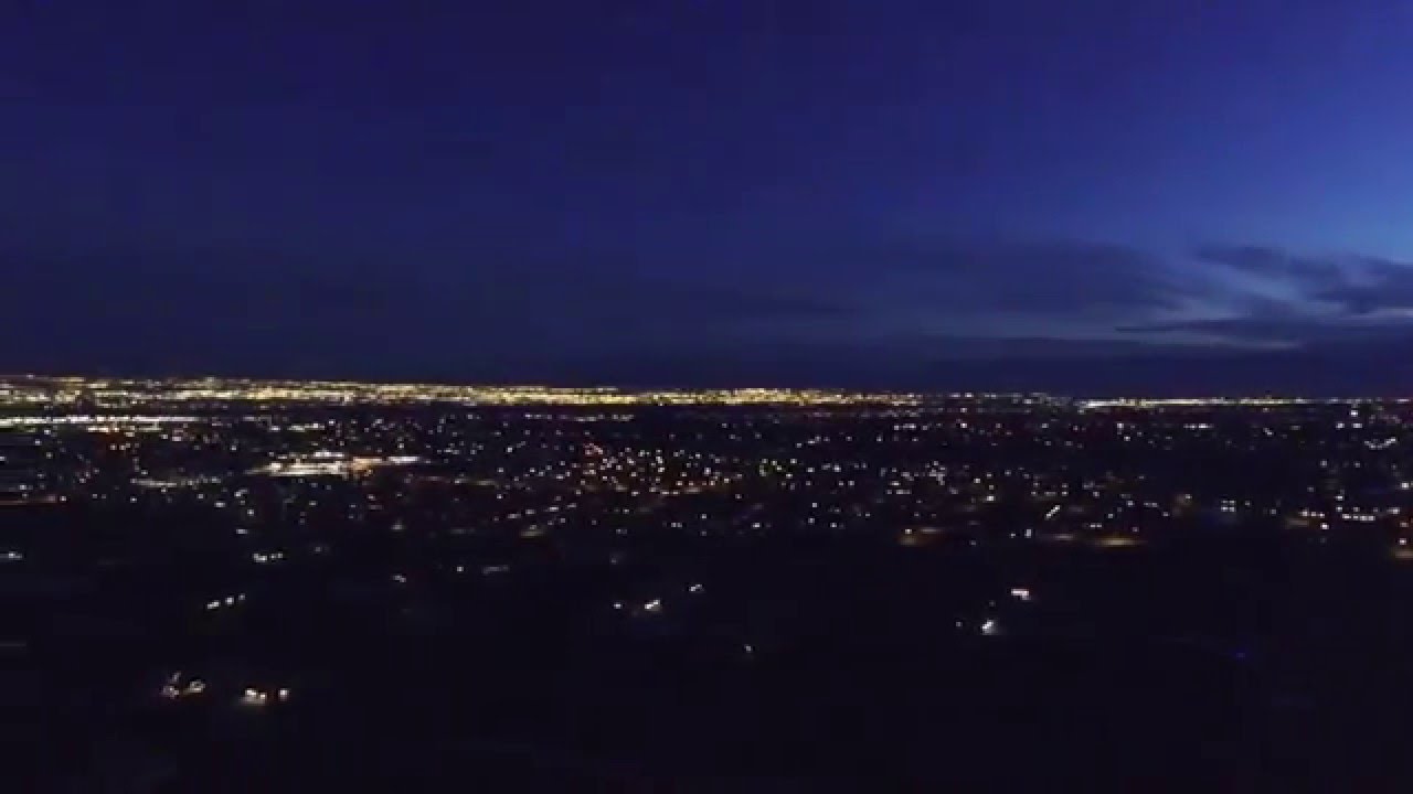Flying at 350ft at night! - YouTube