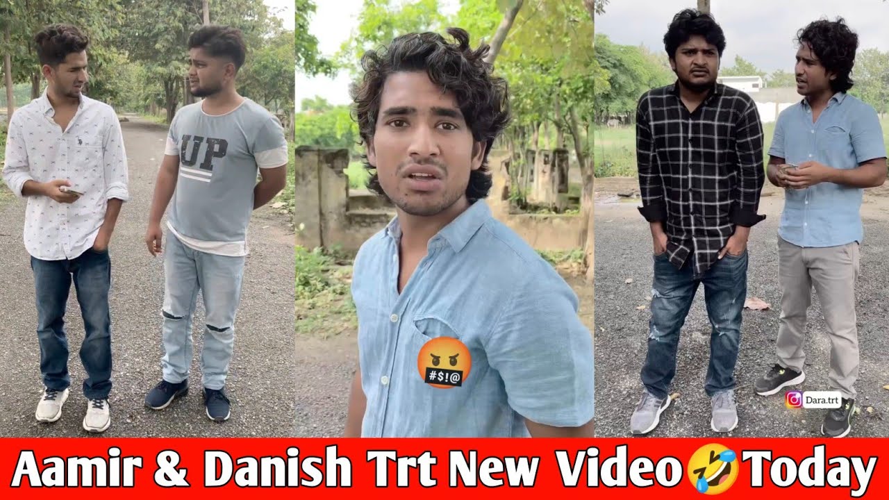 Aamir Trt New Video🤣|| Danish Comedy || Top Real Team Comedy || Amir ...