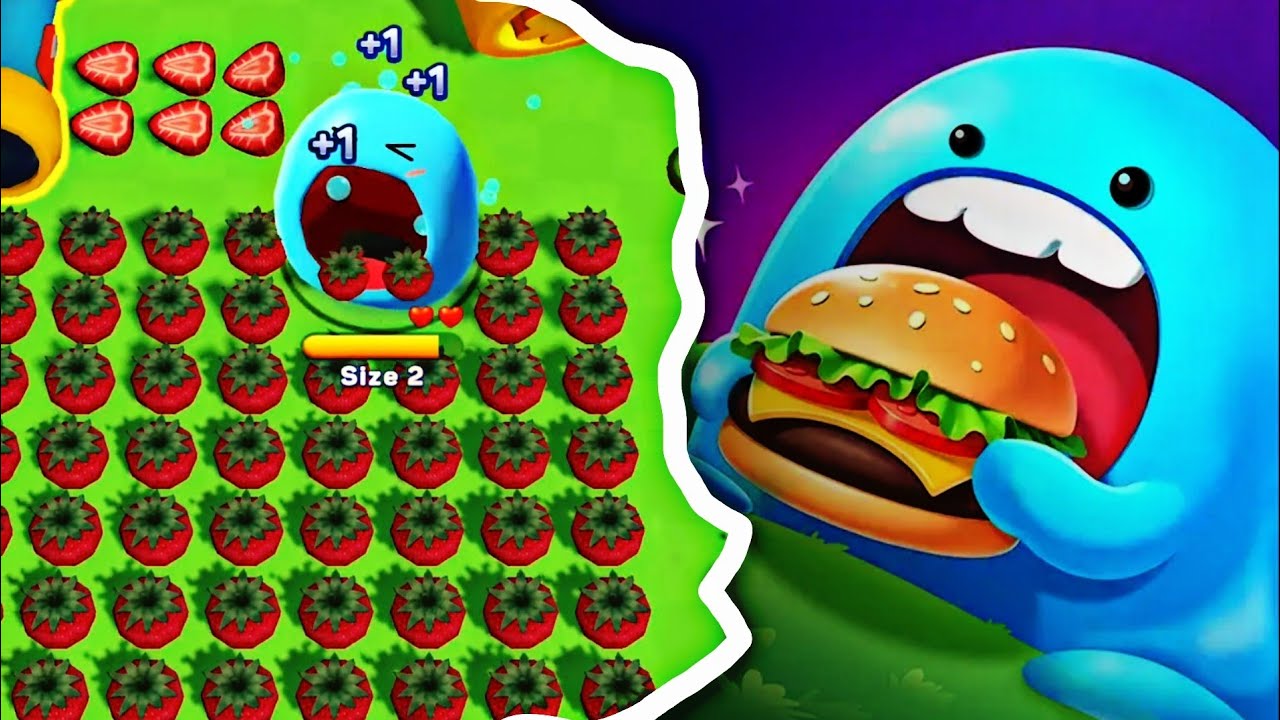 Slime Eats All 🟢🔴🟢 Walkthrough Android iOS Max Levels Full GamePlay By GammerUk04 - YouTube