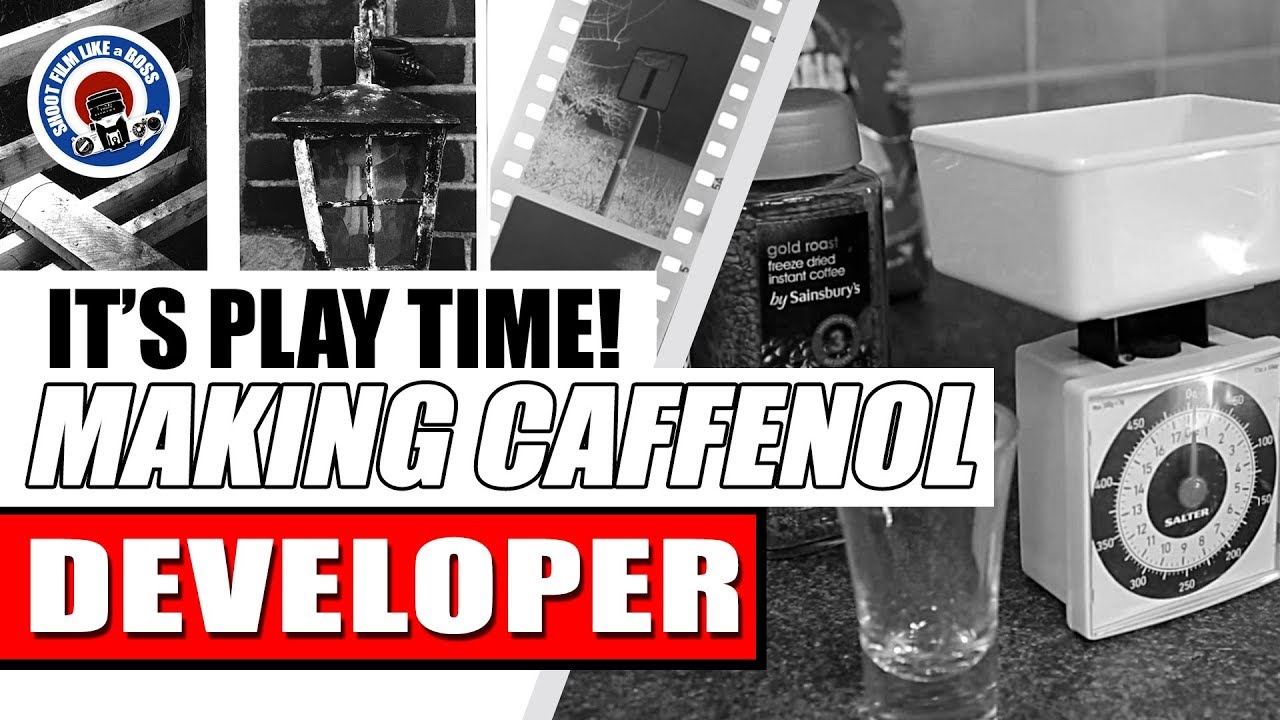 HOW TO MAKE CAFFENOL B&W FILM DEVELOPER - MY FIRST ATTEMPT - YouTube