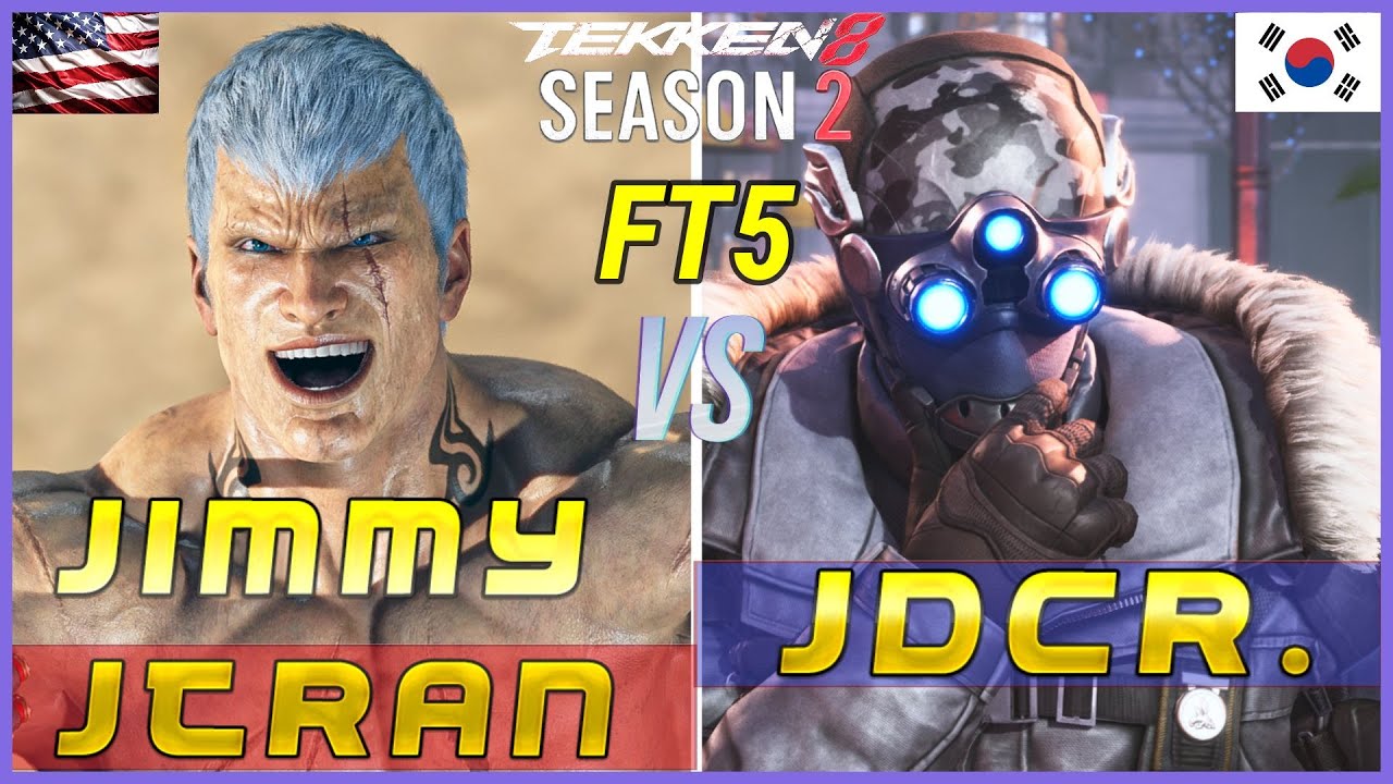 Tekken 8 JDCR (Dragunov) Vs JIMMYJTRAN (Bryan) First To 5 Set! - YouTube