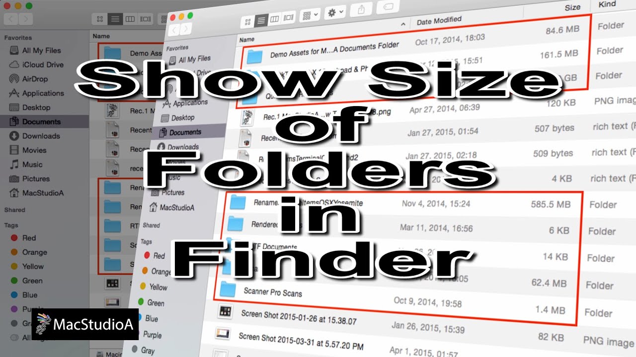 How To Show File and Folder Info in Finder - YouTube