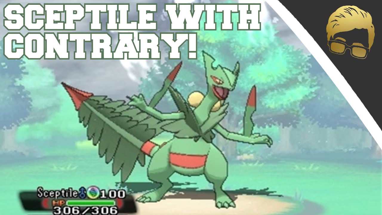 What if Mega Sceptile had Contrary? Pokemon Showdown Live - Best of 7 ...