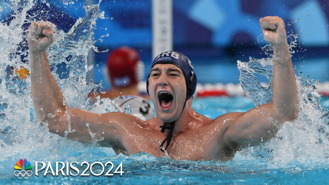 Nikola Jaksic scores LAST-SECOND GOAL to send Serbia to water polo ...