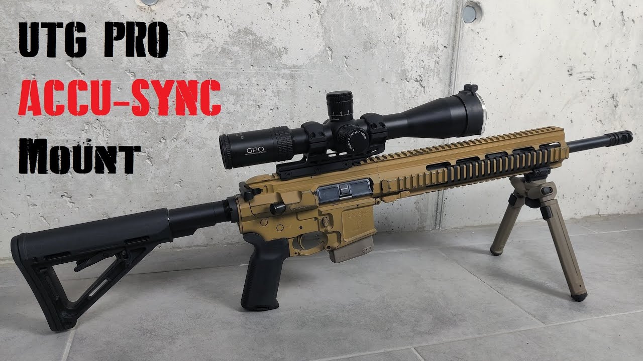 UTG Pro Accu-Sync Montage // Vorstellung & Einbau - YouTube